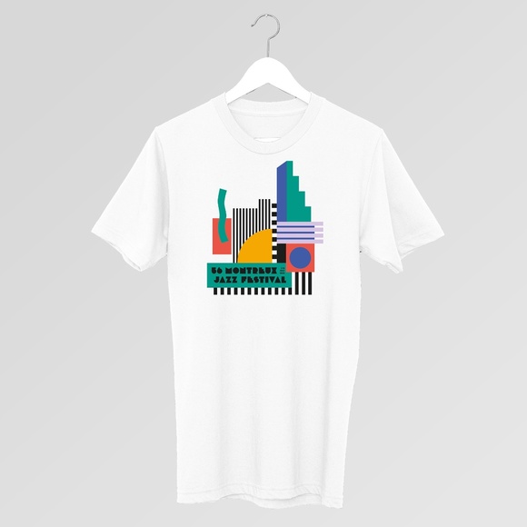 Montreux Jazz x Camille Walala | Shirts | Camille Walala Tee Montreux ...